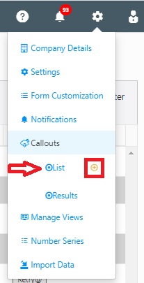 Callouts - List